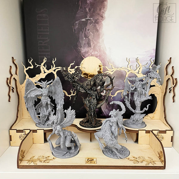 Miniatures display compatible with Etherfields - The GiftForge